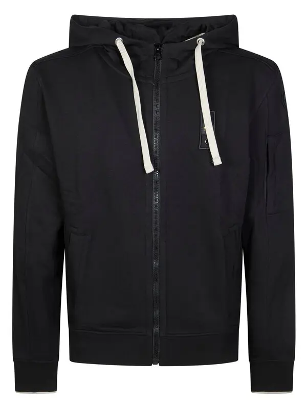 BLAUER. Full Zip Hooded Sweatshirt For Ss26 Collection