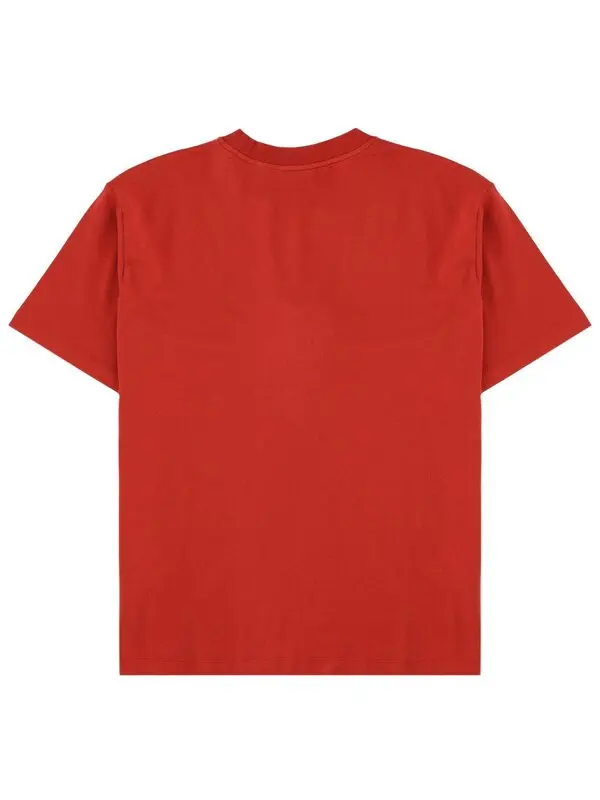 Drole De Monsieur Classic Cotton T-shirt For - Red