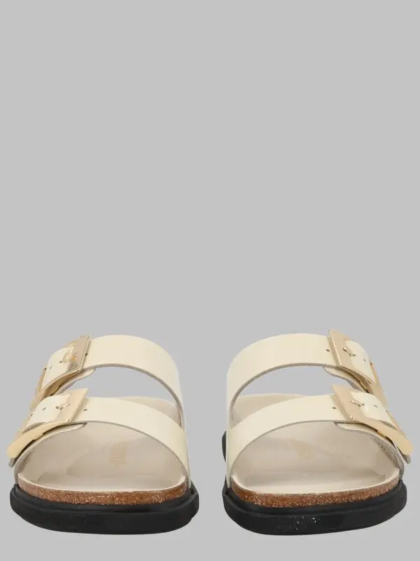 BIRKENSTOCK Classic Buckle Leather Sandals