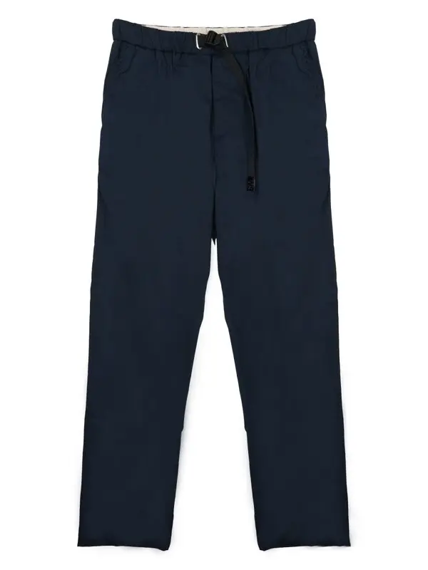 WHITE SAND Cotton Trousers - Blue