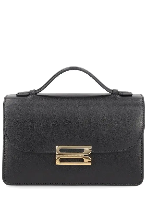 Victoria Beckham Dorian Small Leather Bag - Black