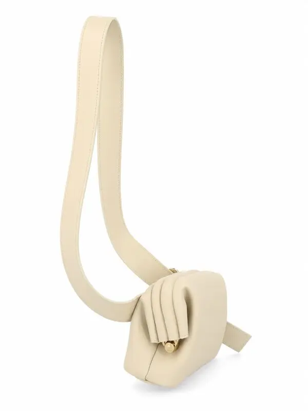 OSOI Mini Leather Shoulder Bag - Beige