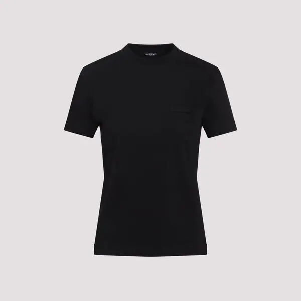Jacquemus Grosgrain T-shirt For - Black