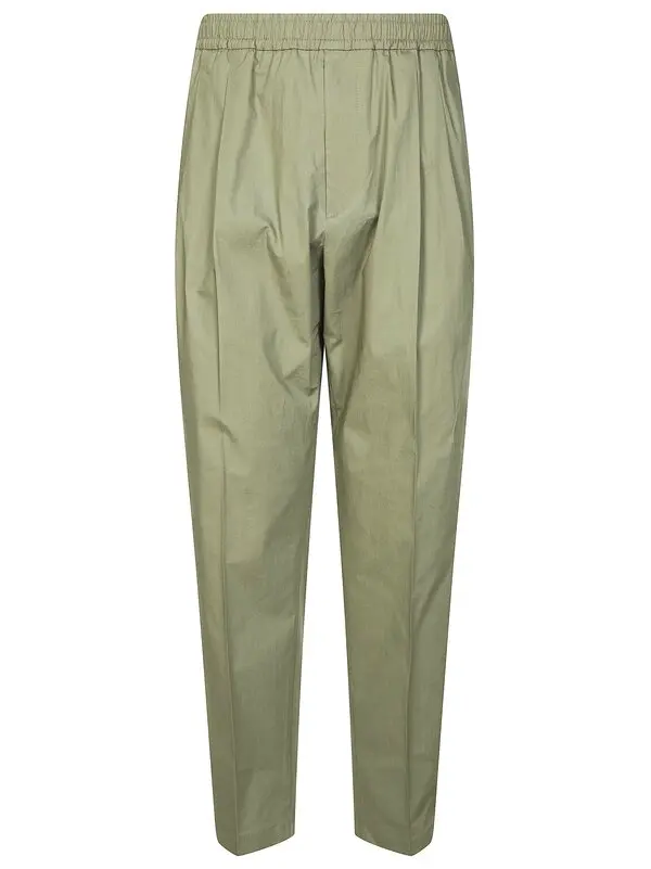 BE ABLE Elastic Two-pleat Trousers For