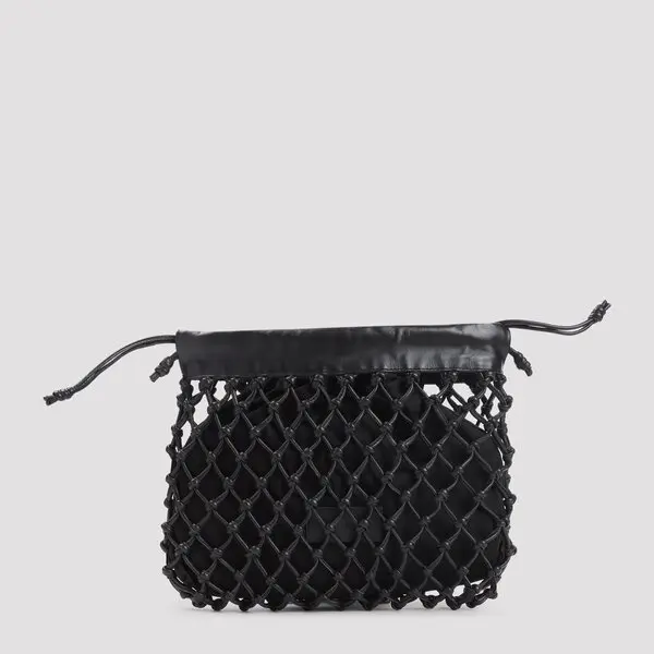 THE FRANKIE SHOP Mini Pouch Handbag - Black