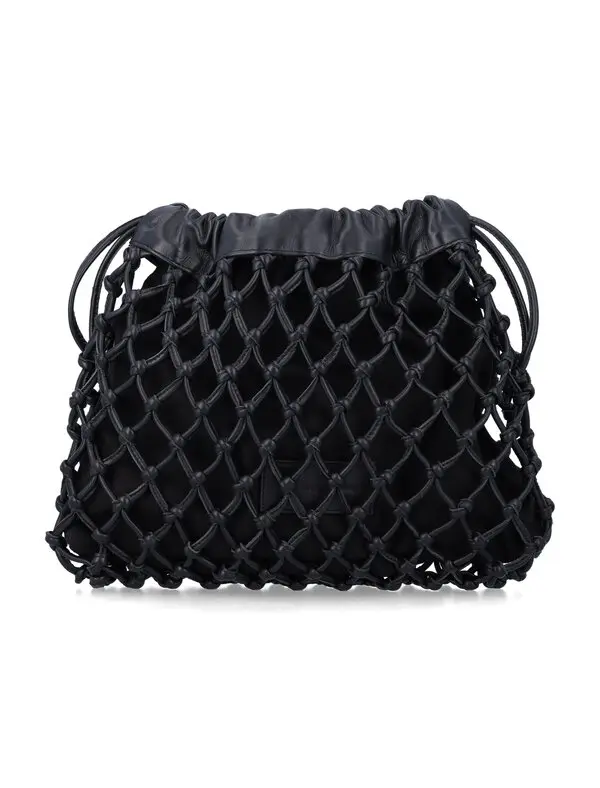 THE FRANKIE SHOP Mini Pouch Handbag - Black