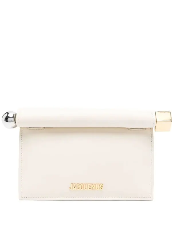 Jacquemus Mini Round Pouch - Lightivory