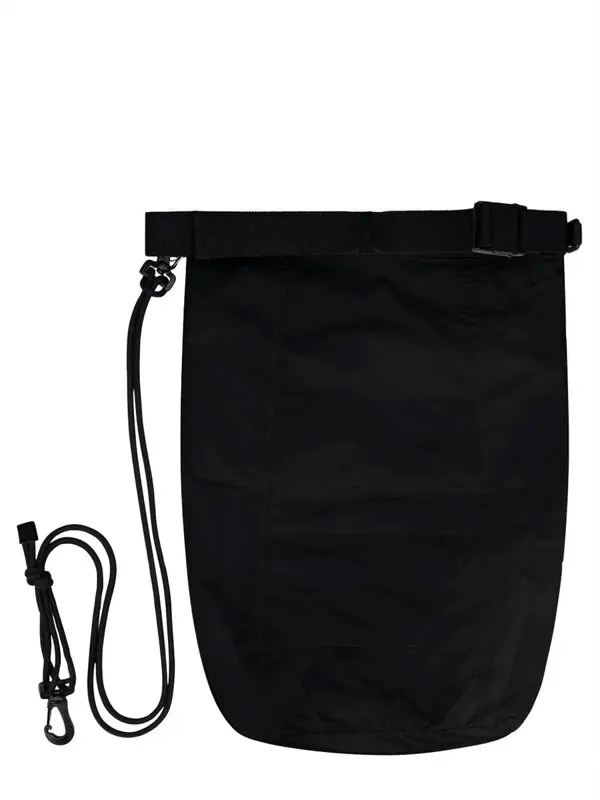 Herno Solid Woven Mini Bag - Black