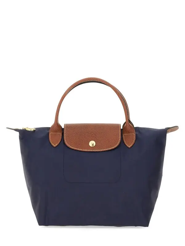 Longchamp Mini Long Handle Tote Bag - Blue