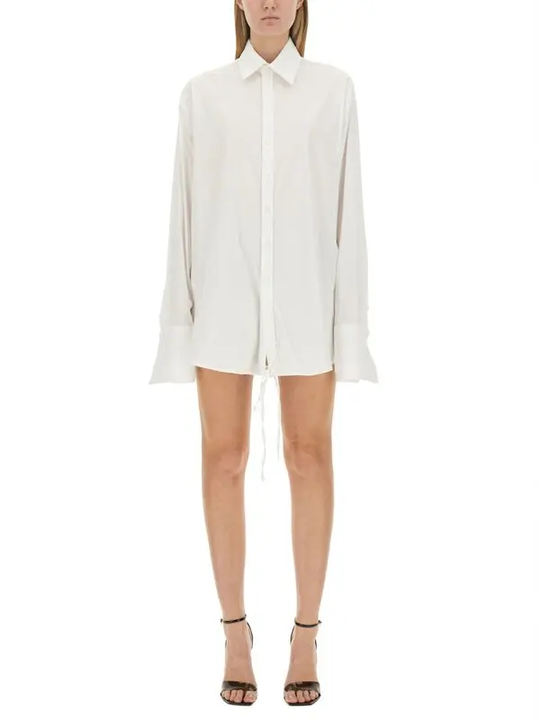 PETER DO Drawstring Shirt