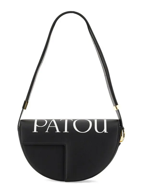 PATOU Le Bag In Leather With Logo Detail