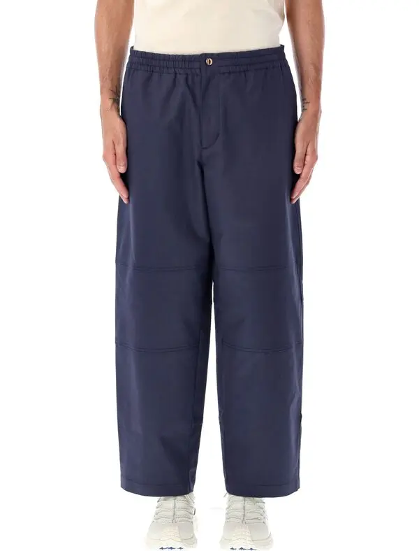 MONCLER X DONALD GLOVER Gilga Farm Cotton Gabardine Pants - Blue