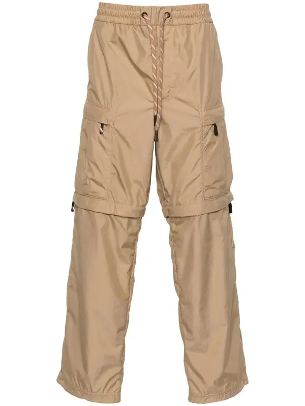 Moncler Detachable-leg Cargo Trousers - Beige