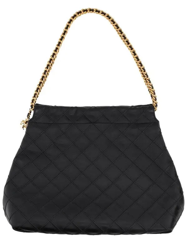 Tory Burch Fleming Soft Hobo Bag - Black