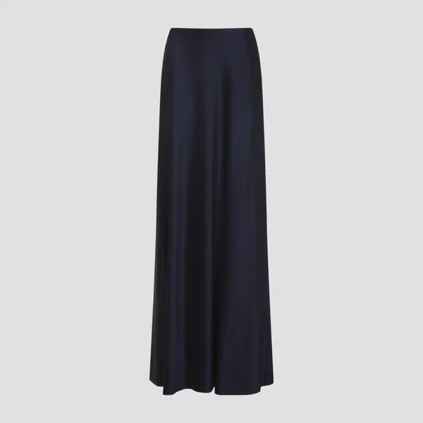Ralph Lauren A-line Crepe Maxi Skirt