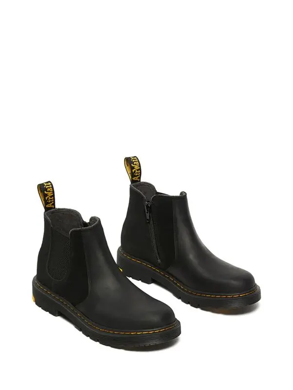 Dr. Martens Suede Chelsea Boots - Black
