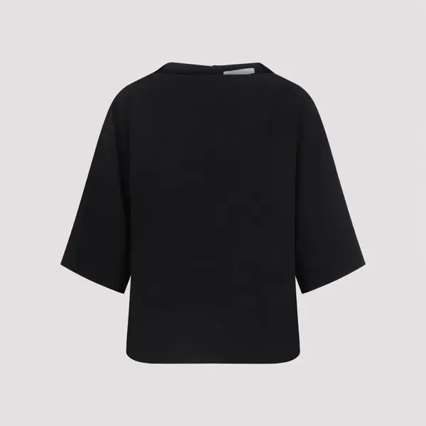 Studio Nicholson Bascom Short Sleeve Back Button Top