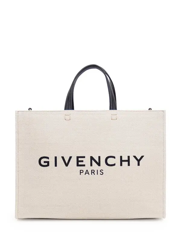 Givenchy G-tote Mini Handbag - Beige/black