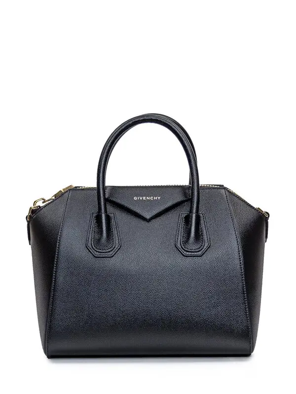 Givenchy Mini Antigona Handbag With Studs - Black