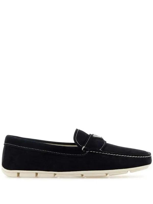 Prada Suede Driving Moccasins