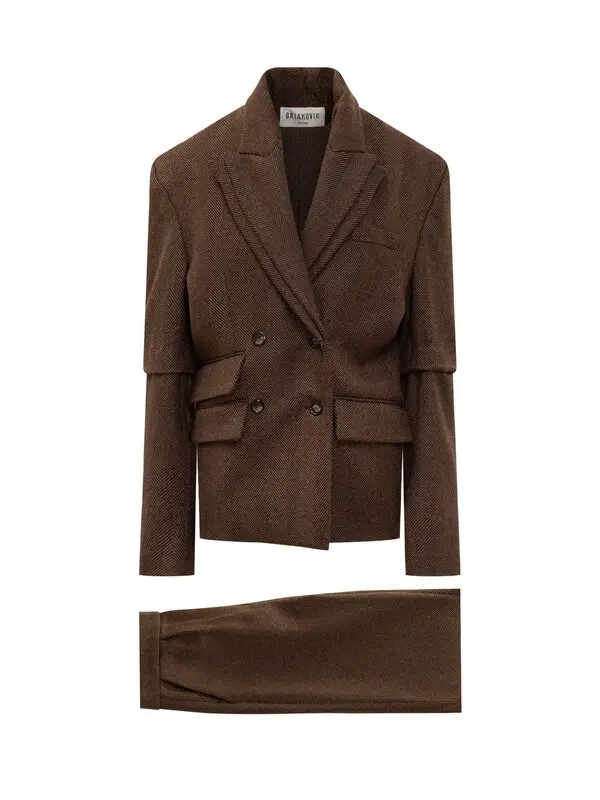 BATAKOVIC Sartorial Double-layered Tailored Outfit - Single Color