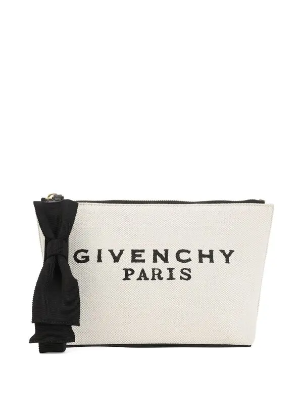 Givenchy Mini Logo Pouch Handbag - Black