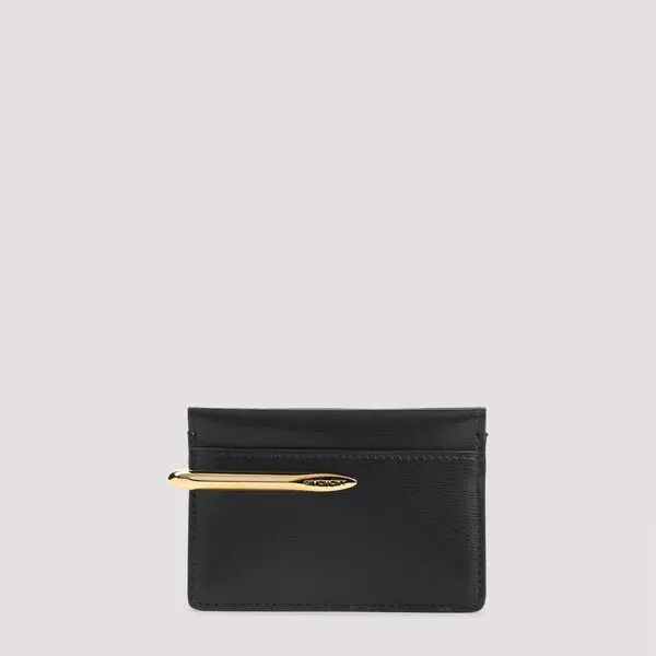 Givenchy Pinch Card Holder In Leather - Black