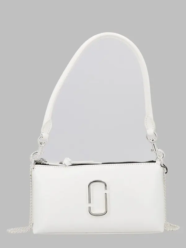Marc Jacobs Mini Leather Shoulder Bag - White