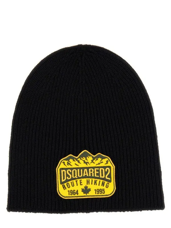 Dsquared2 Wool Beanie Hat For Fw24 Collection