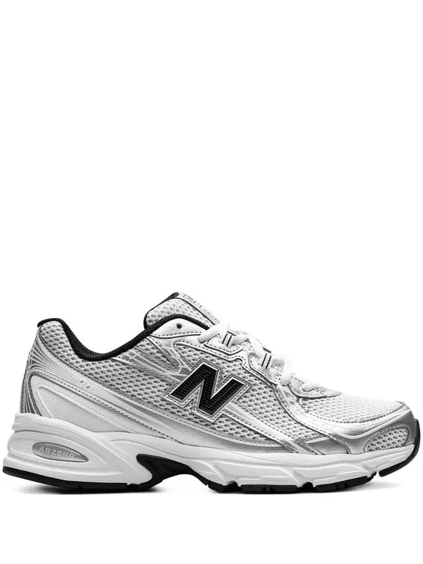 NEW BALANCE Athletic Sneakers With Reflective Details - Silver