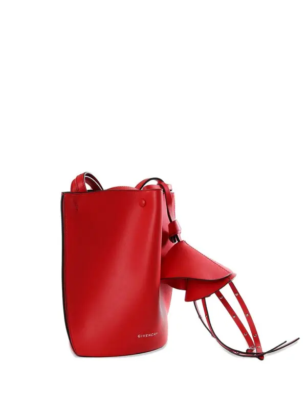 Givenchy Mini Bucket Handbag - Deepred