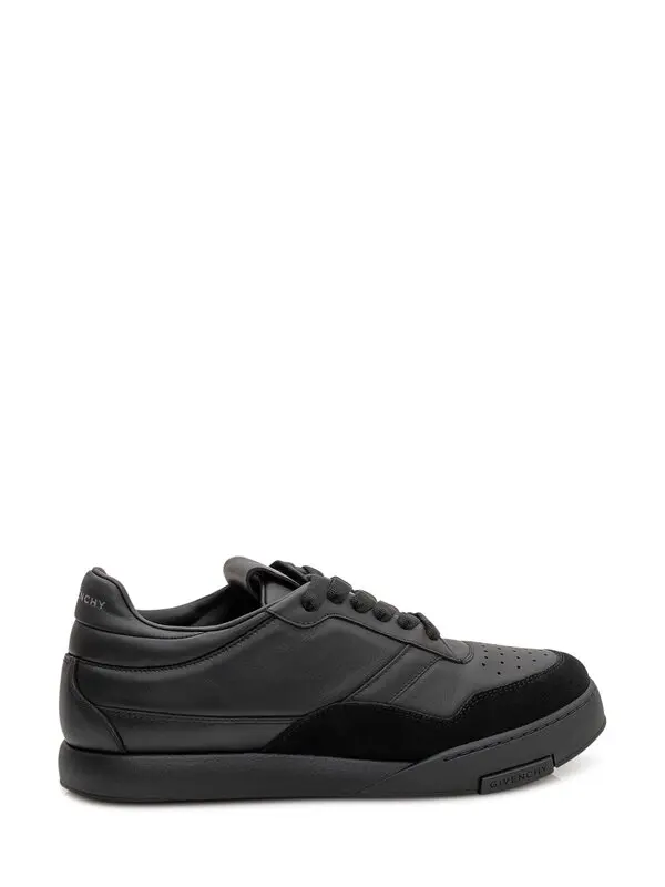 Givenchy Luxury Calf Leather Sneakers - Black