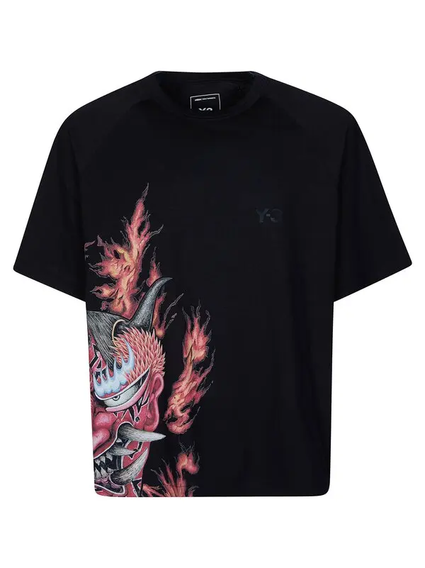 Y3 Graphic Short Sleeve Tee For