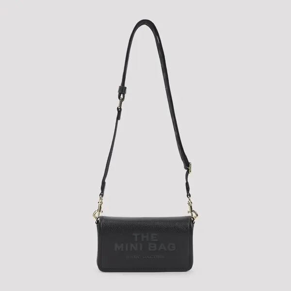 Marc Jacobs Mini Leather Handbag - Black