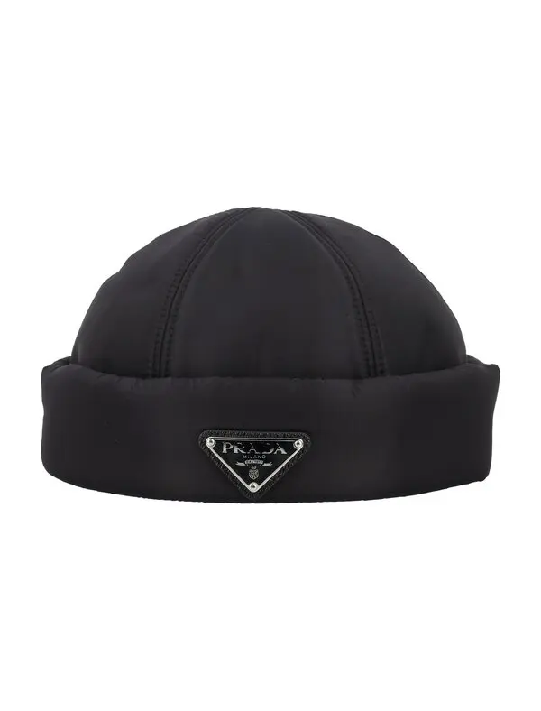 Prada Re-nylon Beanie - Black