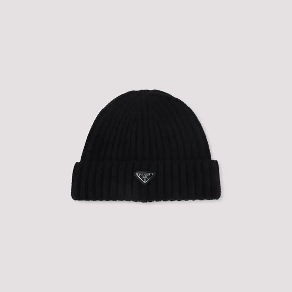 Prada Stylish Virgin Wool Beanie For