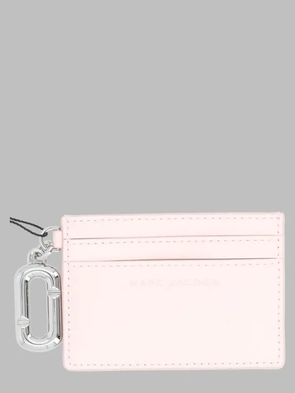 Marc Jacobs Mini Leather Wallet With Polyurethane Coating - Pink