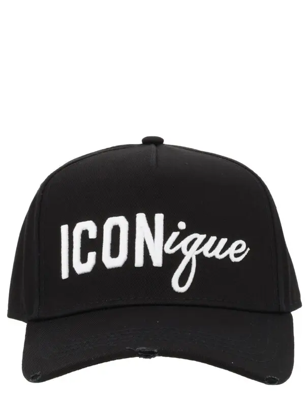 Dsquared2 Iconic Baseball Cap - Black