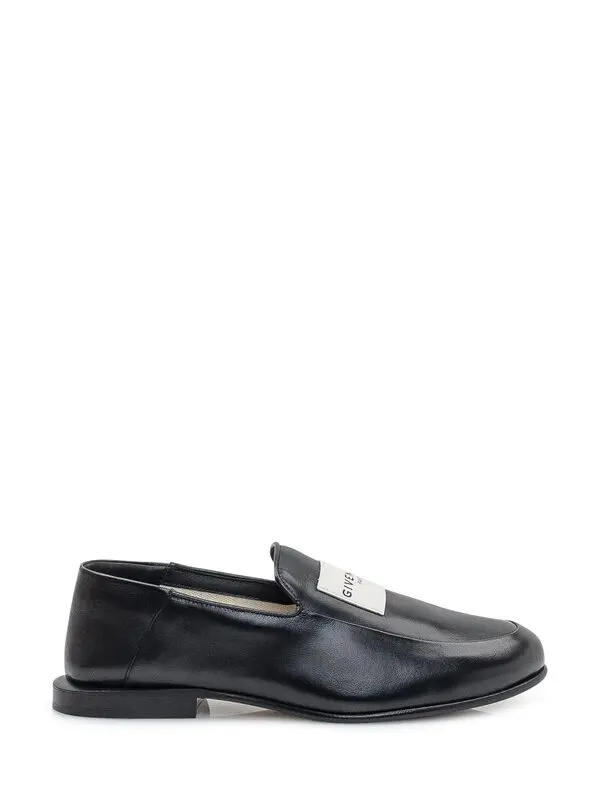 Givenchy Stylish Leather Moccasin Loafers - Black