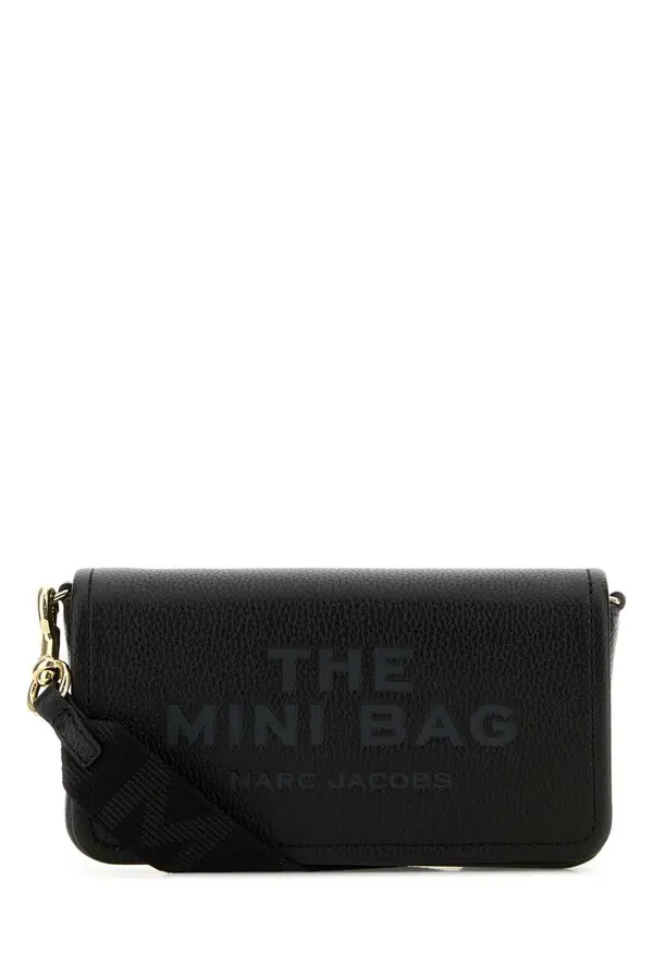 Marc Jacobs Leather Mini Crossbody Bag - Black