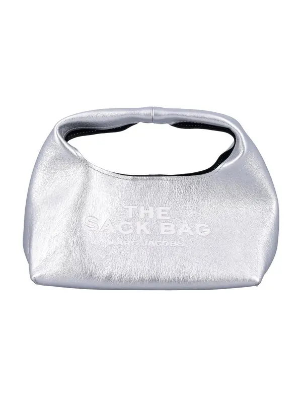 Marc Jacobs Sack Bag Handbag - Silver