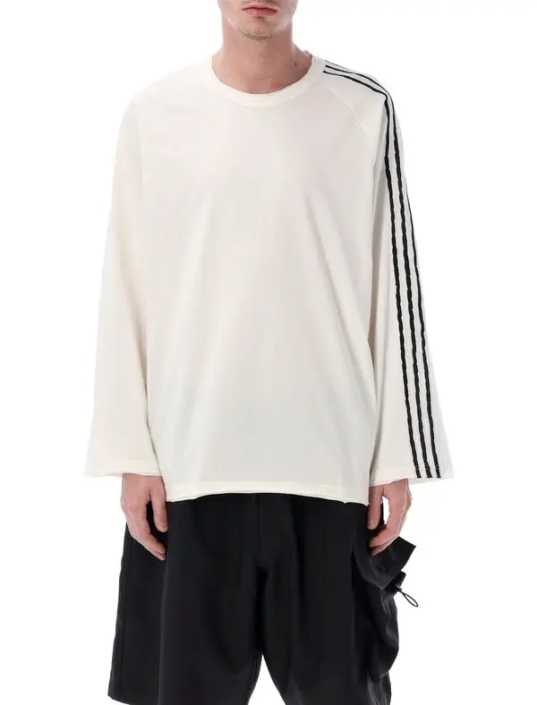 Y3 Long Sleeve Relaxed Fit T-shirt Size