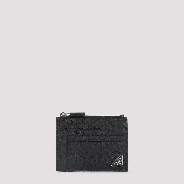 Prada Mini Leather Credit Card Case 12cm X 9cm