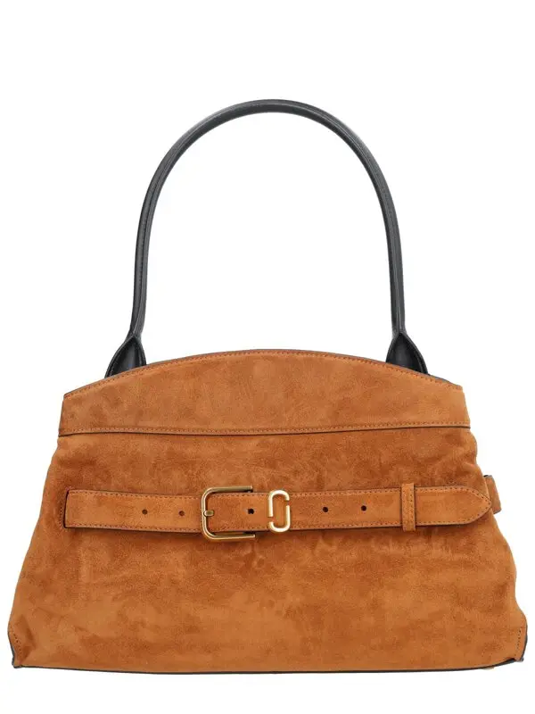 Marc Jacobs Suede Satchel Bag - Buff