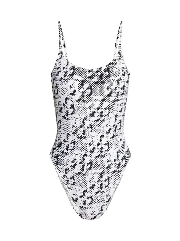Tory Burch Gemini Link One-piece Swimsuit - White