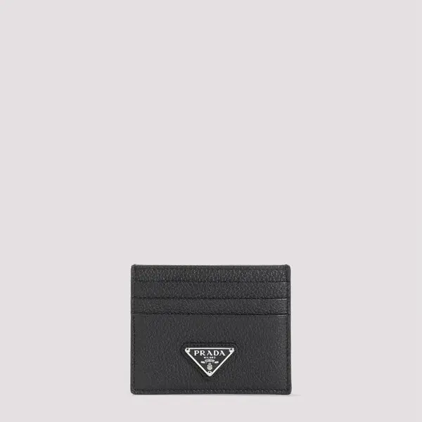 Prada Mini Leather Card Holder