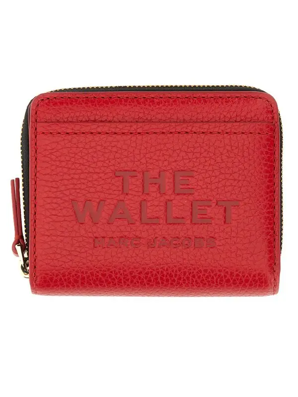 Marc Jacobs Leather Mini Compact Wallet