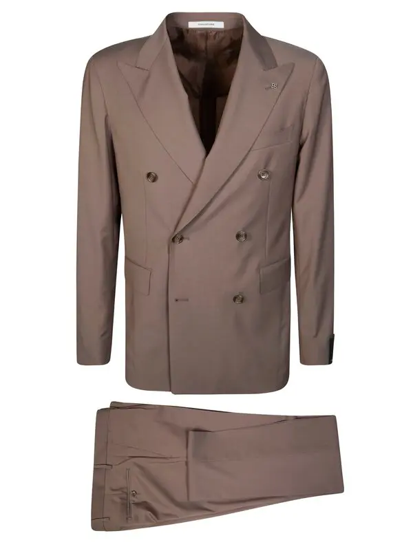 Tagliatore Double-breasted Suit - Marrone