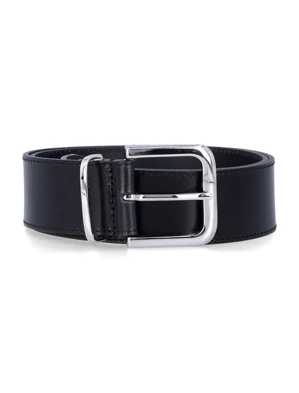 THE FRANKIE SHOP Mini Sarno Belt - Black