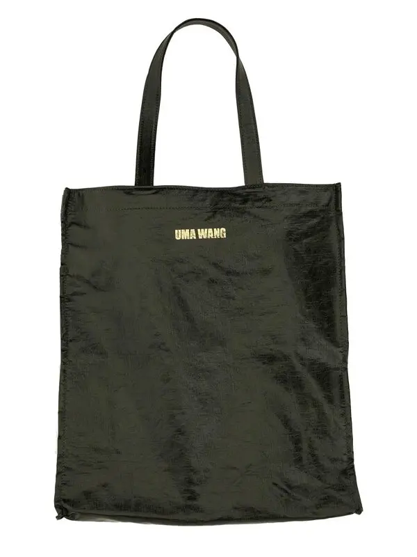 UMA WANG Canvas Shopper Bag - Brown